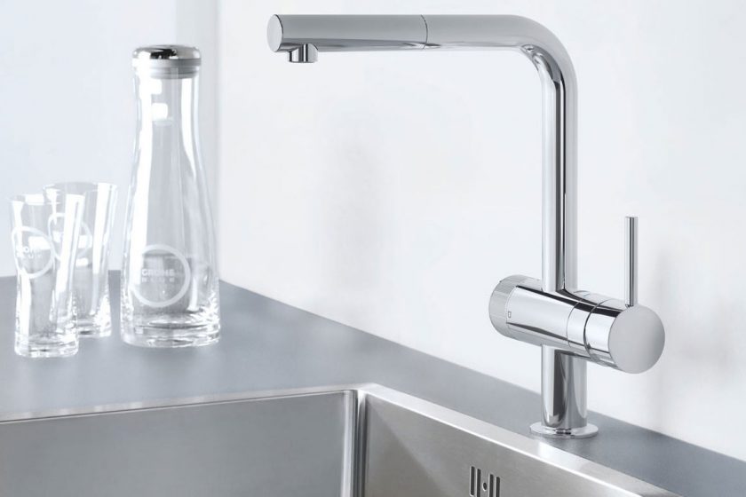 GROHE Blue Pure pro bezpečnou a skvěle chutnající vodu kdekoliv na ...