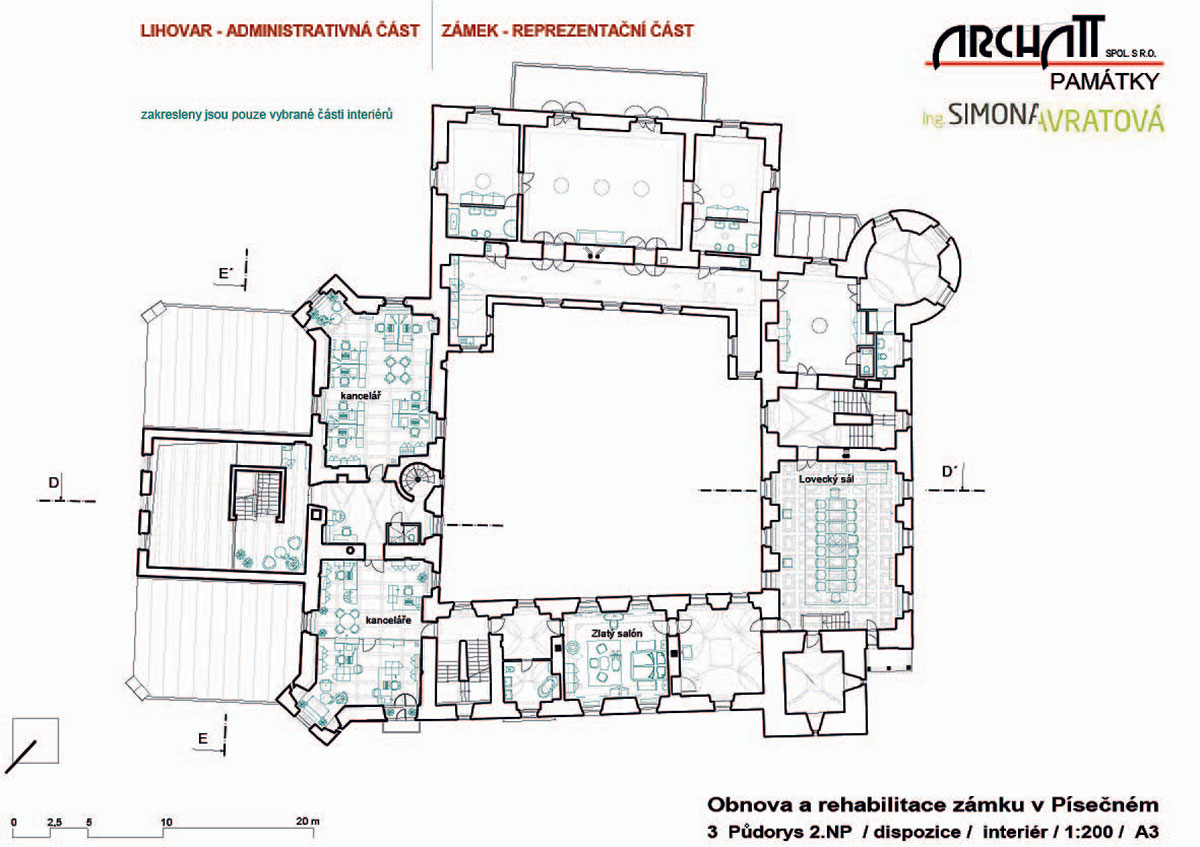 Půdorys 2. NP. | ASB Portal