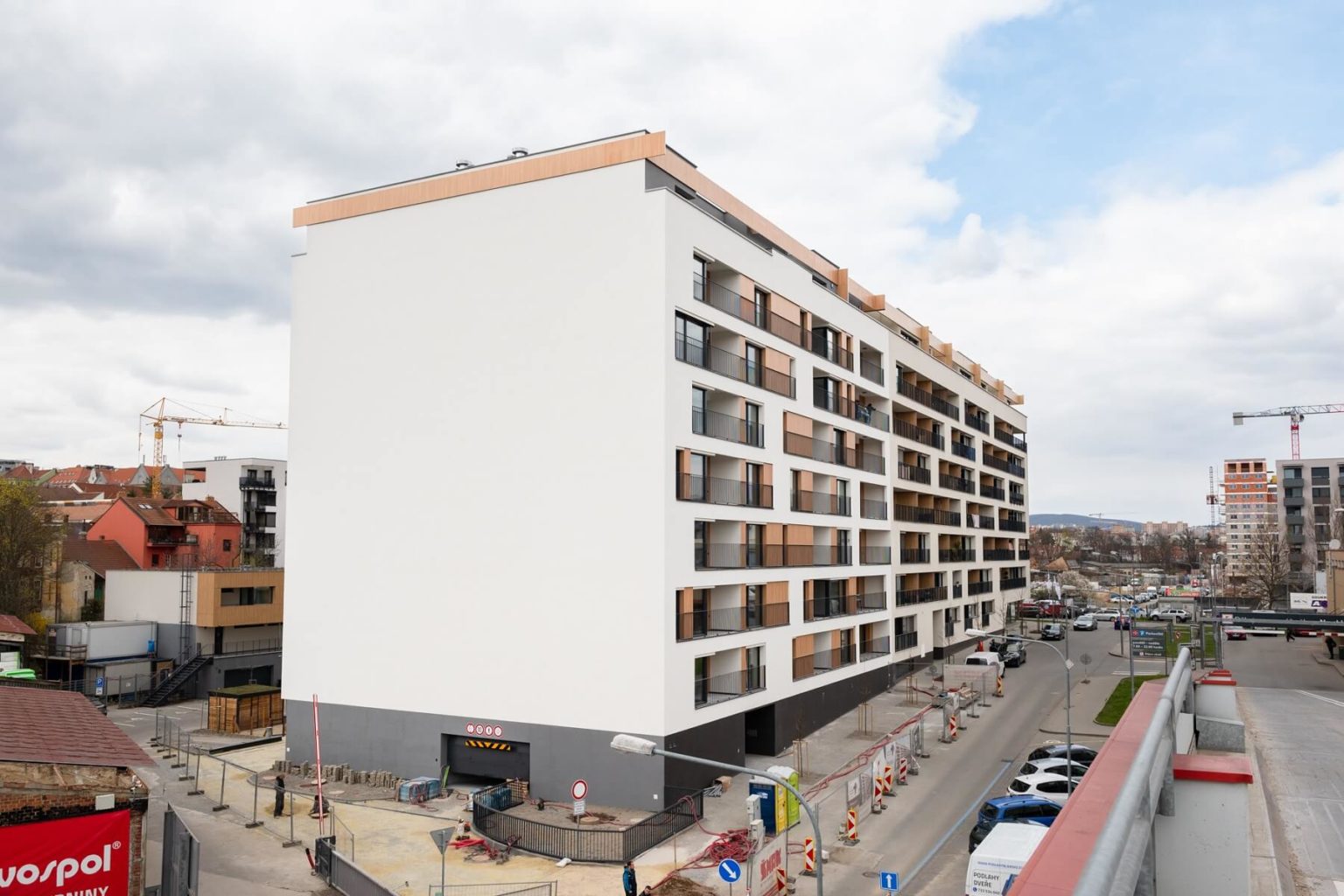 Nové byty v Brně. Dokončený projekt Ponavia rezidence vznikl na základě ...